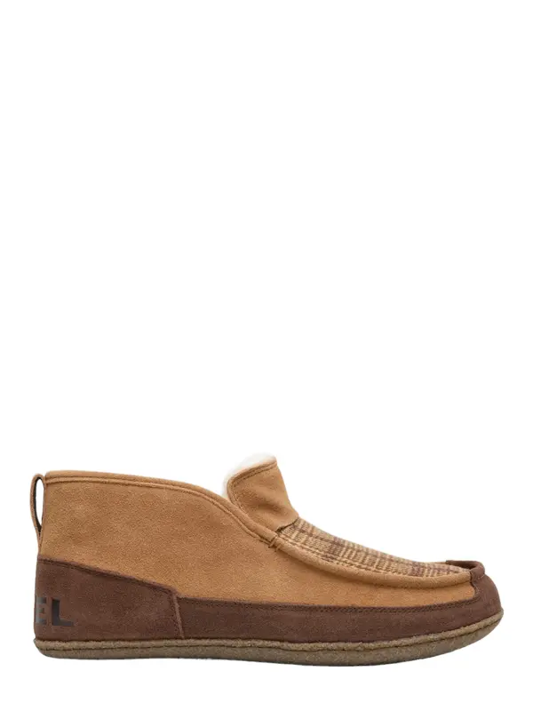 Sorel Manawan Ii Suede Moccasin Slippers - Elk, Tobacco