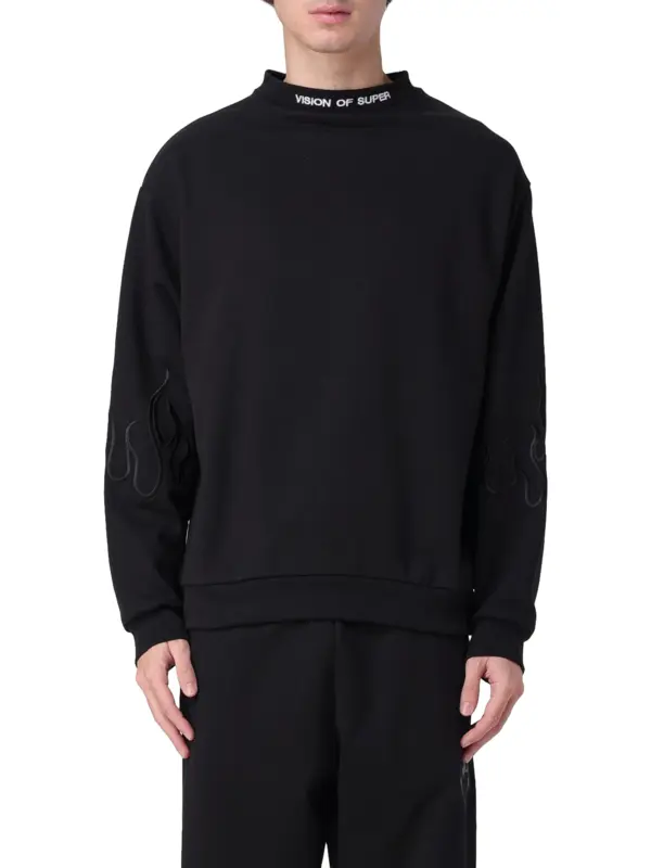 VISION OF SUPER Sweatshirt - Black