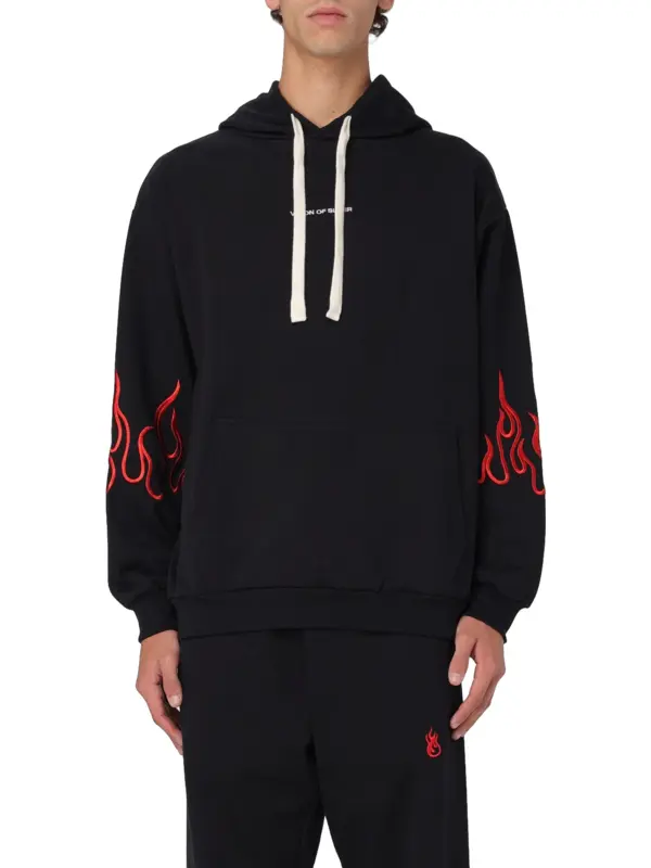 VISION OF SUPER Sweatshirt - Black