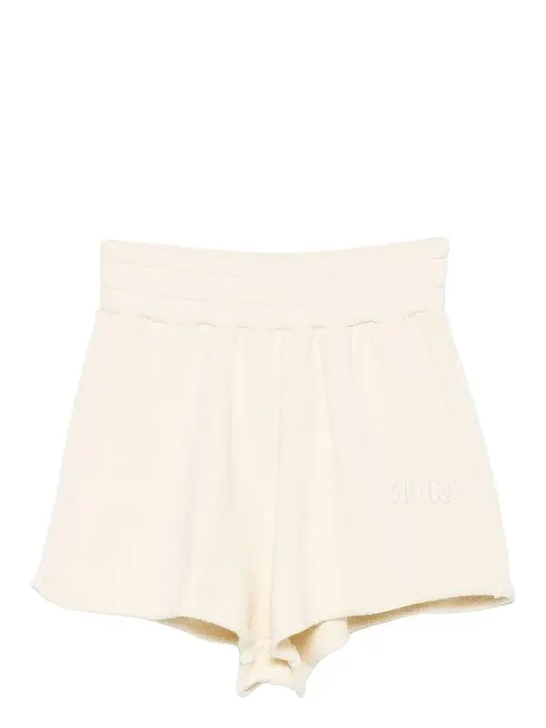 AUTRY Elasticated Shorts - Beige