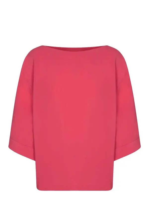Alberto Biani Three-quarter Sleeve Blouse - Red