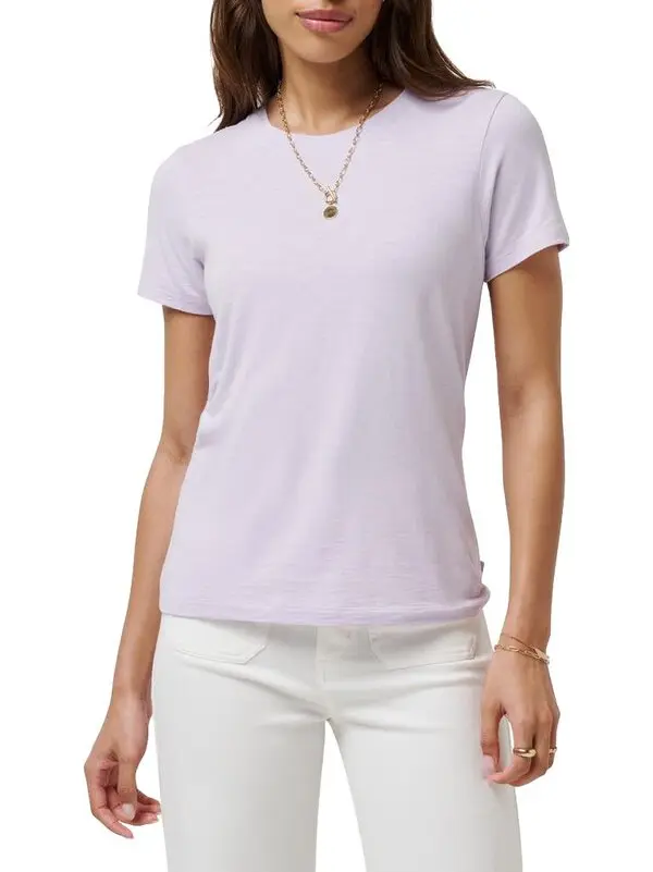 Travis Mathew Cloud Crewneck T-shirt - Orchid Petal