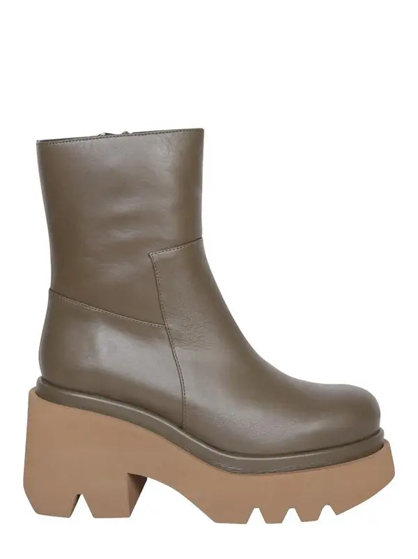 Paloma Berceló High Heel Ankle Boots - Blue