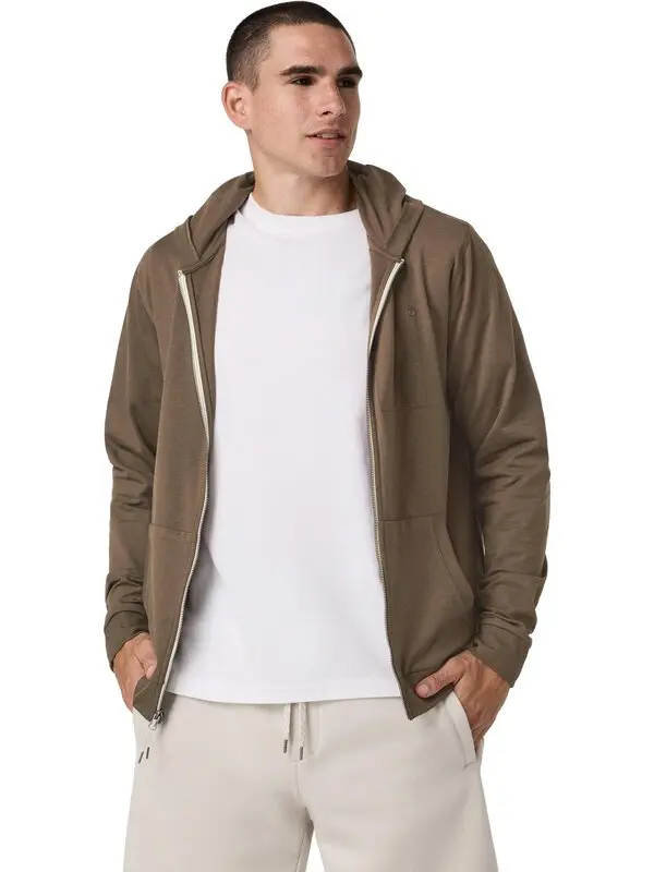Vuori Coronado Hoodie - Espresso Heather