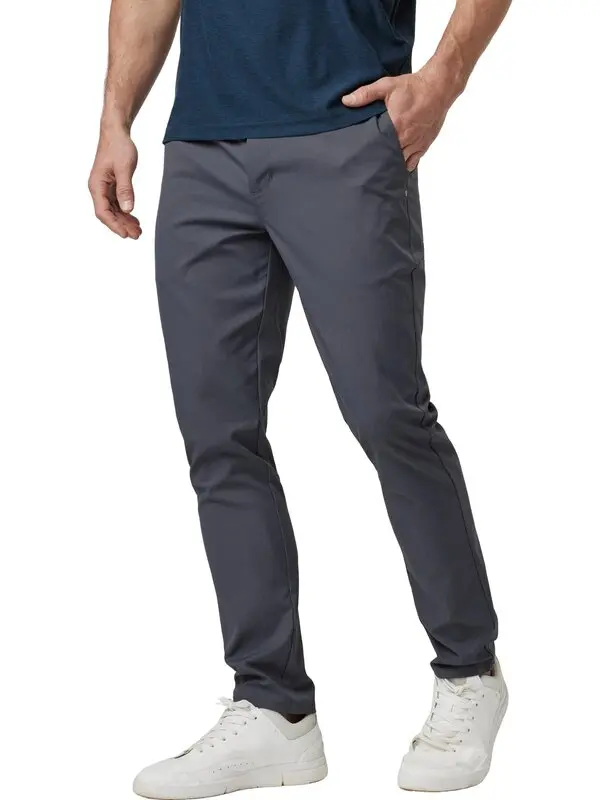 Vuori Cascade Tech Chino Pants Athletic Slim Fit - Charcoal
