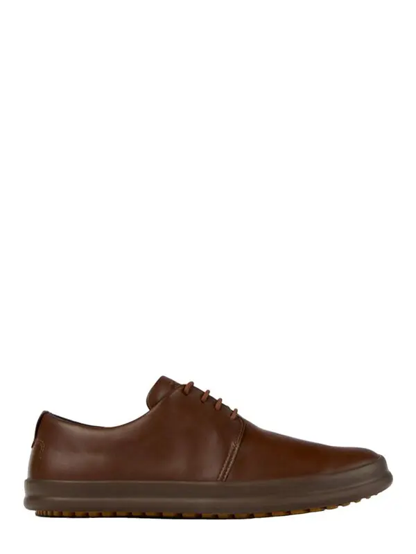 Camper Chasis Leather Derby Shoes - Brown