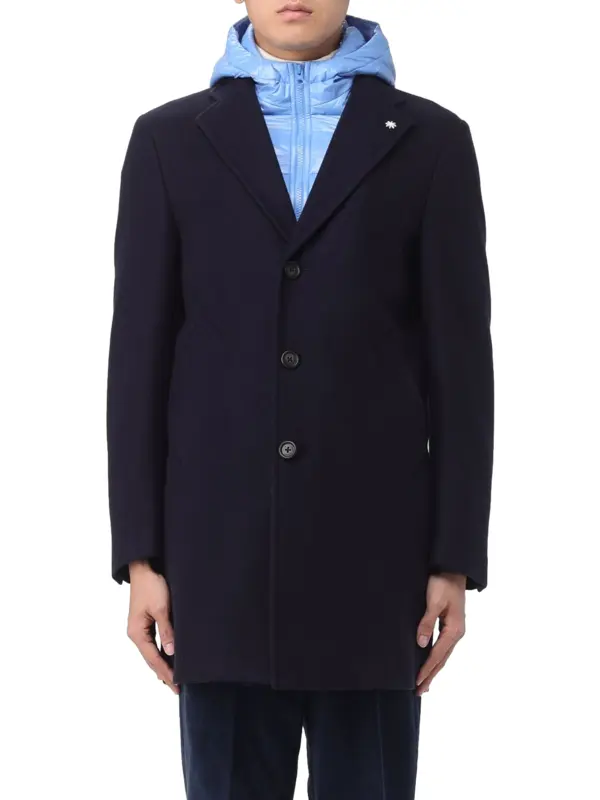 MANUEL RITZ Coat - Blue