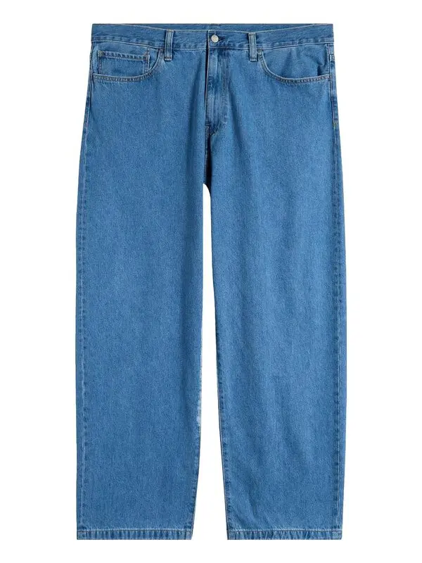 Carhartt Work In Progress Landon Rigid Jeans - Blue Heavy Stone Wash