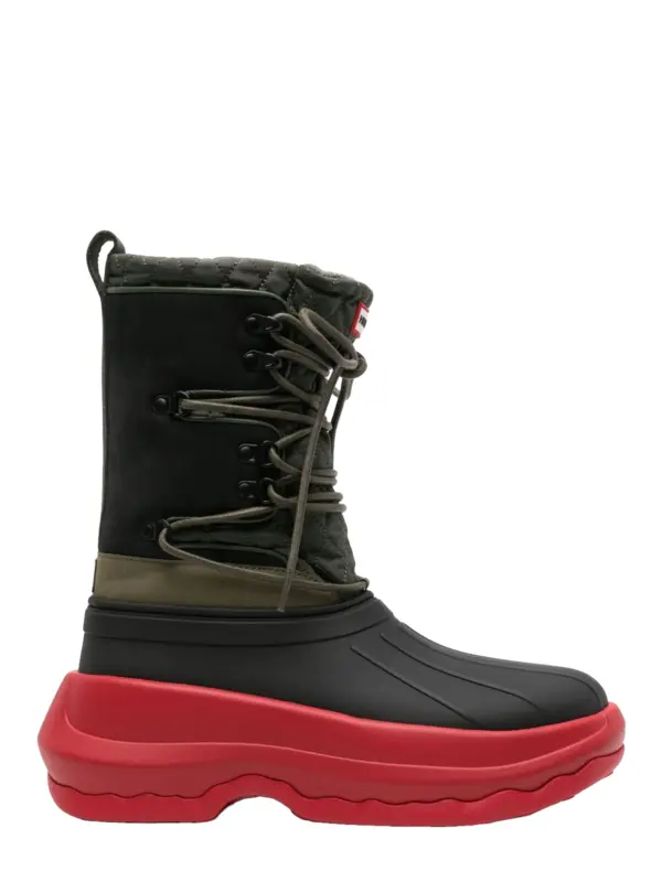 Kenzo X Hunter Lace-up Ankle Boots - Black