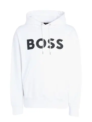 Hugo Boss Cotton French Terry Sweatshirt - White