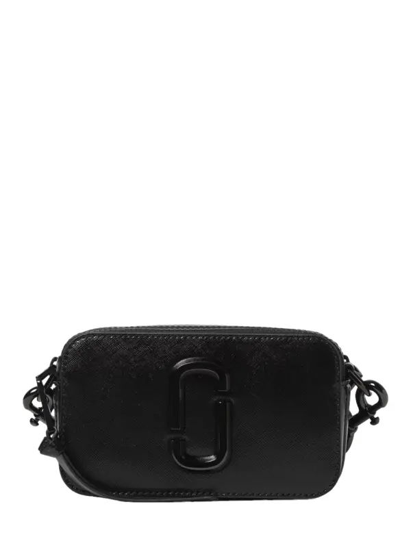 Marc Jacobs Saffiano Leather Shoulder Bag - Black