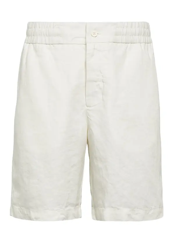 Orlebar Brown Cornell Linen Shorts - Beige
