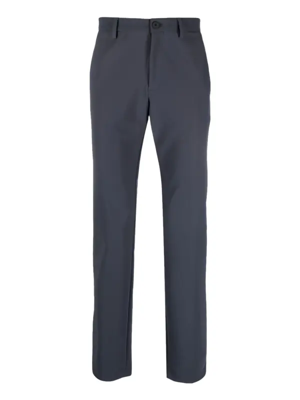 Theory Zaine Slim-cut Trousers - Blue