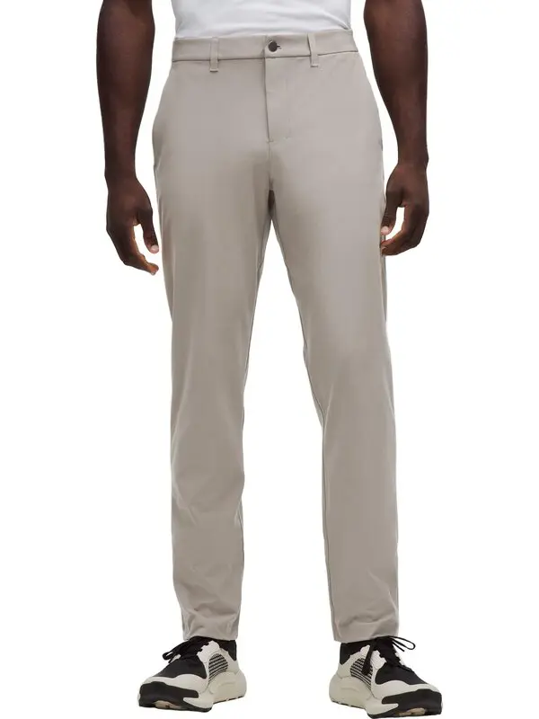 Lululemon Abc Classic-fit Trouser 28l - Warm Ash Grey