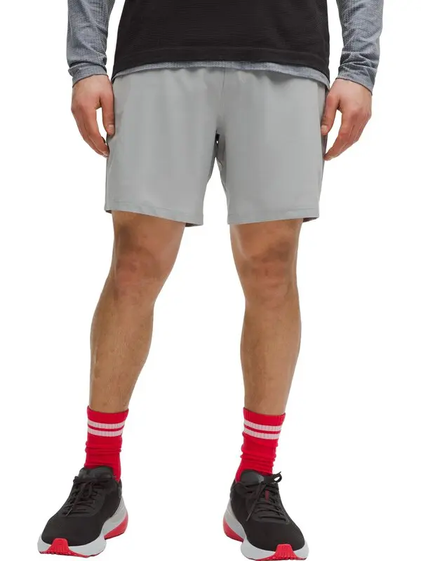 Lululemon Pace Breaker Linerless Short 7 - Silver Drop