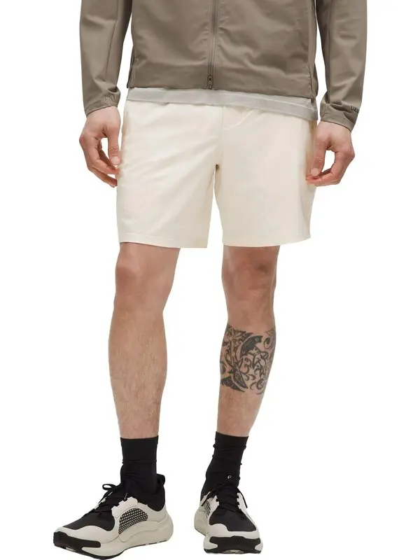 Lululemon Pace Breaker Lined Short 7 - Light Ivory