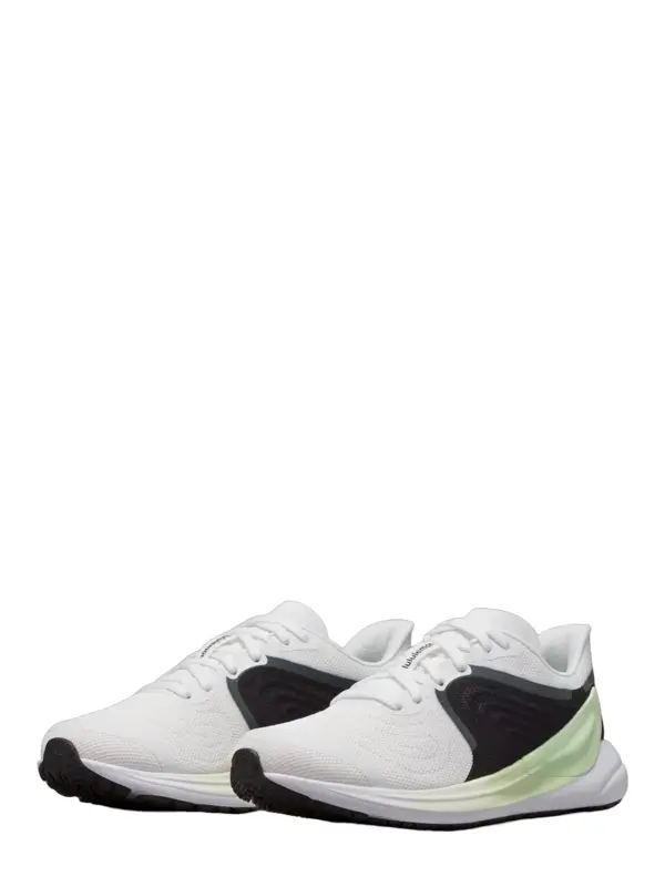 Lululemon Blissfeel 2 Running Shoe - White/black/kohlrabi Green