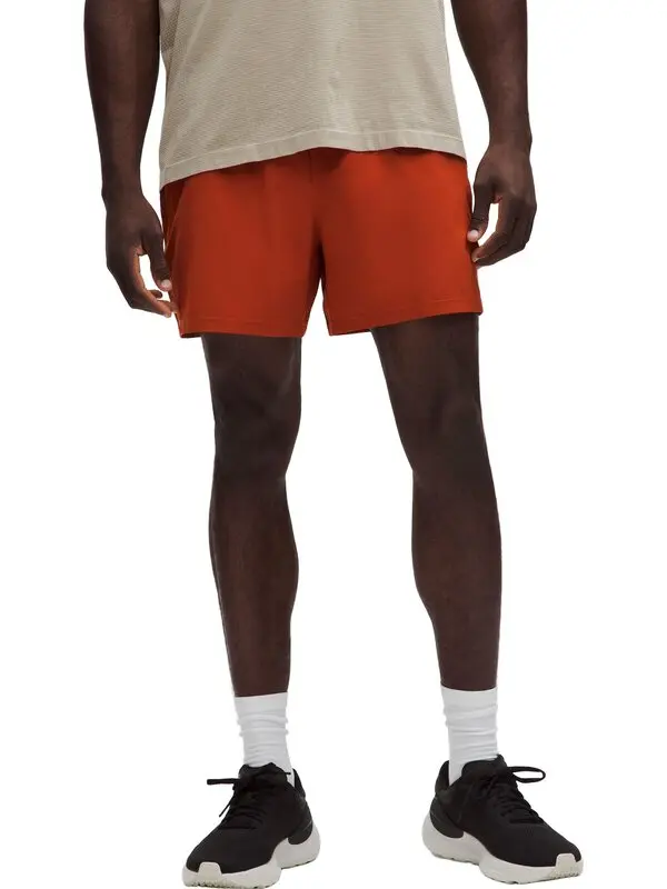 Lululemon Pace Breaker 5" Linerless Short - Autumn Rust