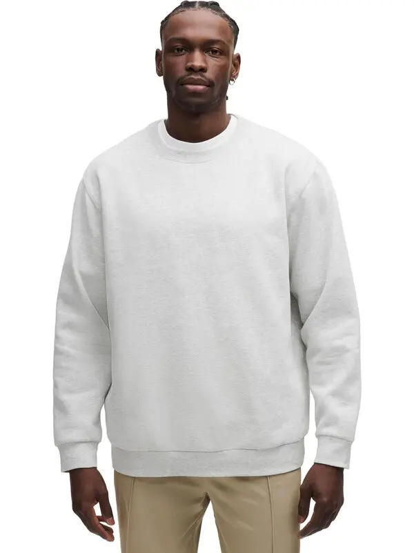 Lululemon Steady State Crew - Heathered Core Ultra Light Grey