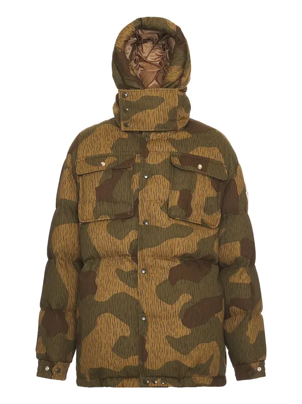 Moncler X Palm Angels Mandelbrot Long Parka - Olive