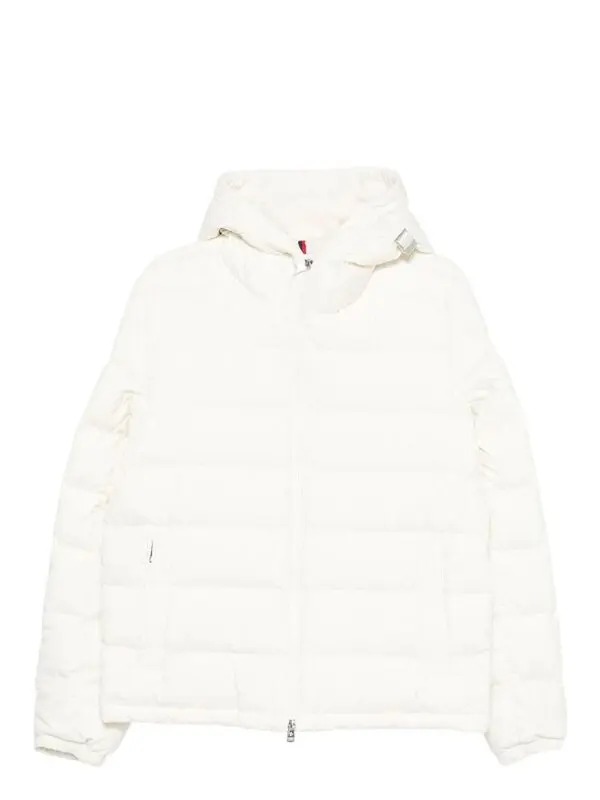 Moncler Hooded Down Jacket - White