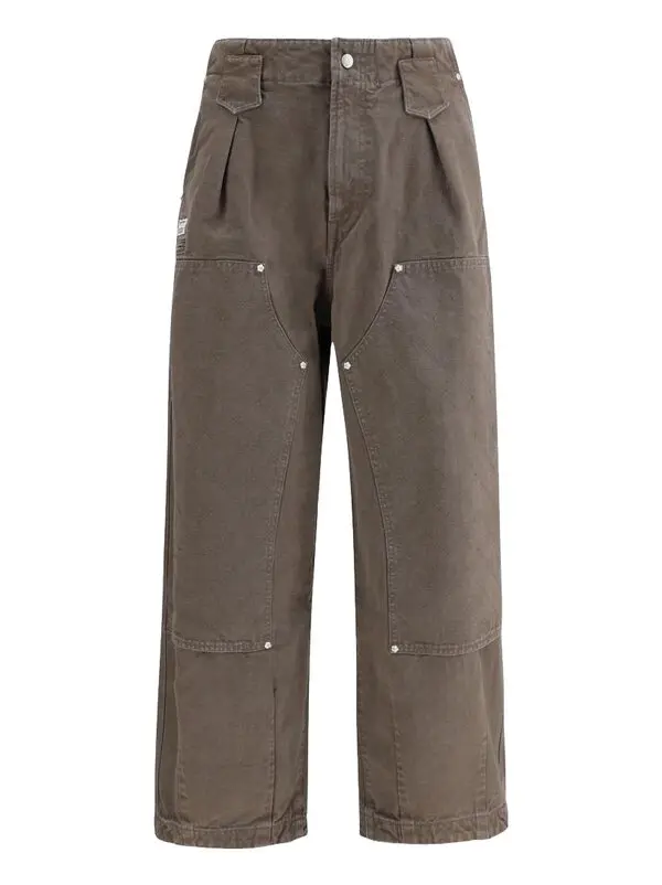 Kenzo Cotton Pants - Brown
