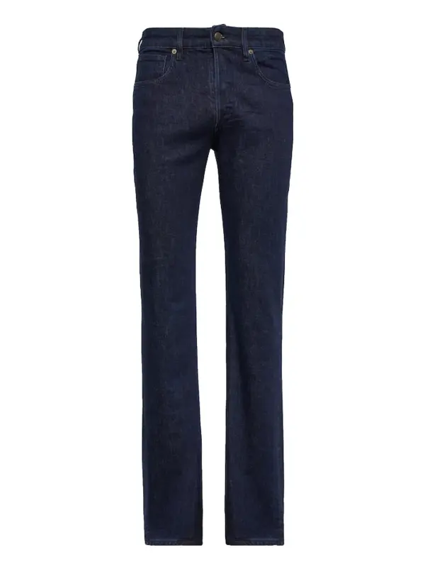 Thom Sweeney Straight Leg Jeans - Blue