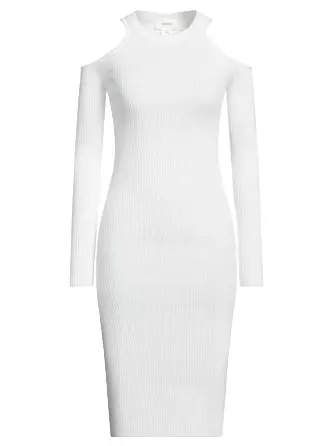 VICOLO Midi Pencil Dress - White