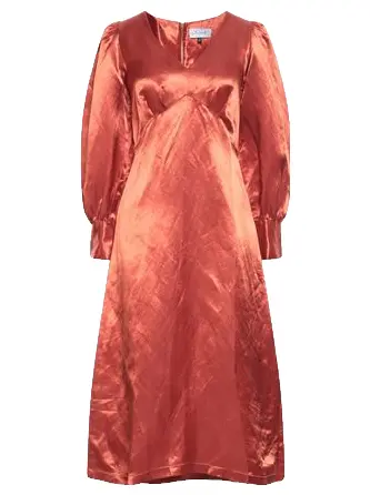 CLOSET Midi Dress - Red