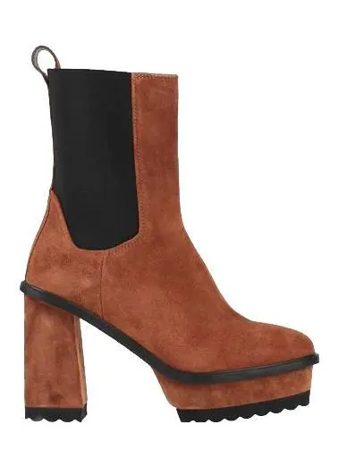 APEPAZZA Ankle Chelsea Boots - Brown