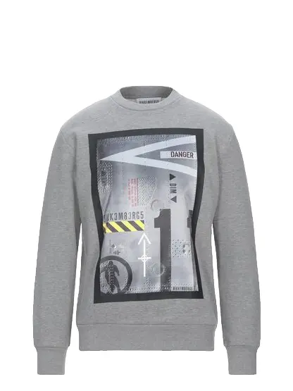 BIKKEMBERGS Fleece Sweatshirt - Grey