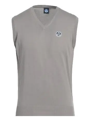 NORTH SAILS Cotton Sleeveless Sweater - Grey