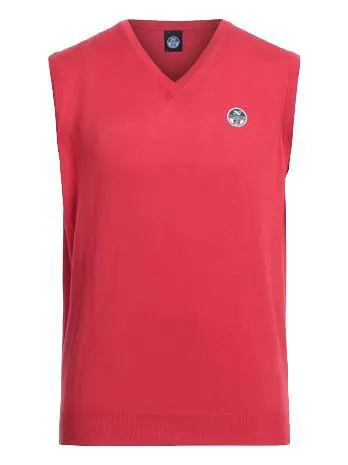NORTH SAILS Sleeveless Knit Sweater - Red
