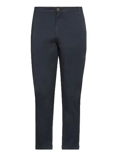 STILOSOPHY Straight Leg Twill Pants - Blue