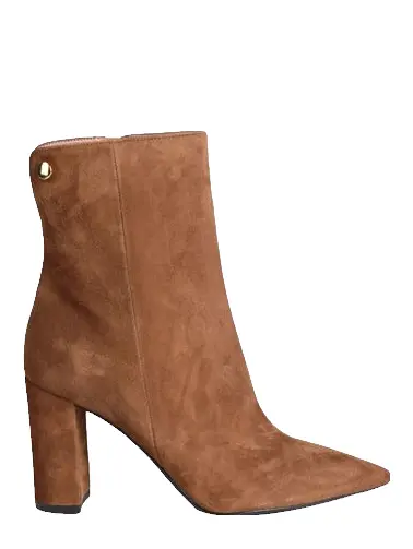 BIANCA DI Leather Ankle Boots - Brown