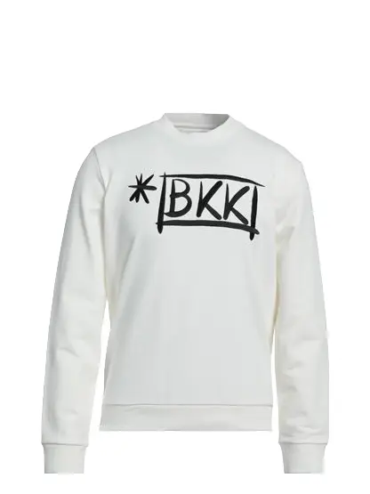 BIKKEMBERGS Cotton-elastane Sweatshirt - White