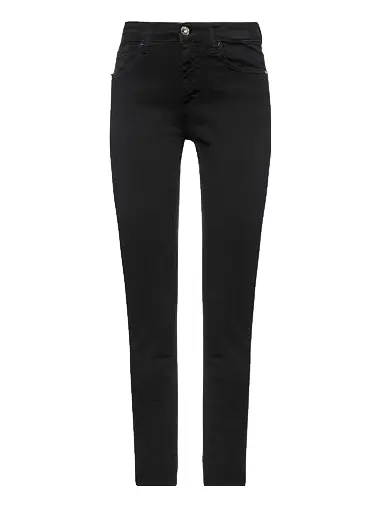 CYCLE Slim Fit Gabardine Pants - Black