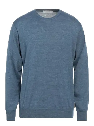 VNECK Knitted Sweater - Blue