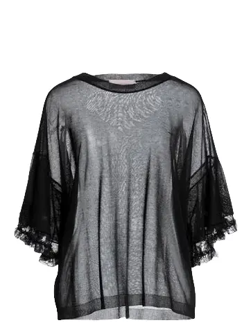 TWENTY EASY BY KAOS Knit Sweater - Black