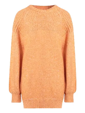 SILVIAN HEACH Knitted Heavy-weight Crewneck Sweater - Orange