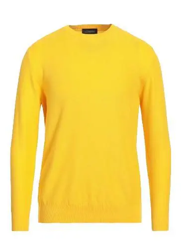 DRUMOHR Crewneck Cotton Sweater - Yellow