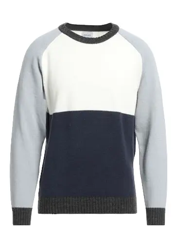 SEINSE Knitted Multicolor Sweater - White