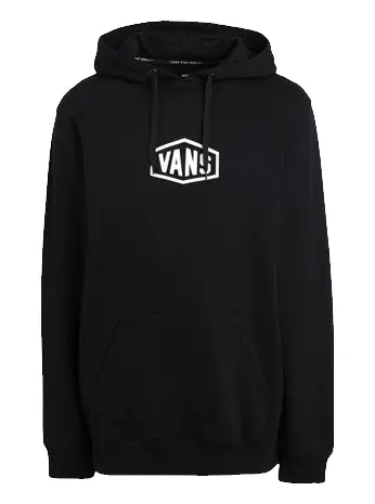 VANS Checkerboard Research Po Sweatshirt - Black