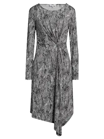 Patrizia Pepe Mini Trapeze Dress - Black
