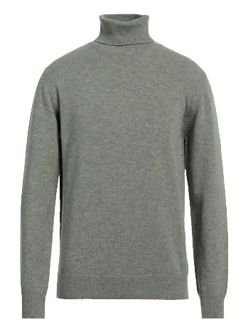 Alpha Studio Wool Turtleneck - Sage Green