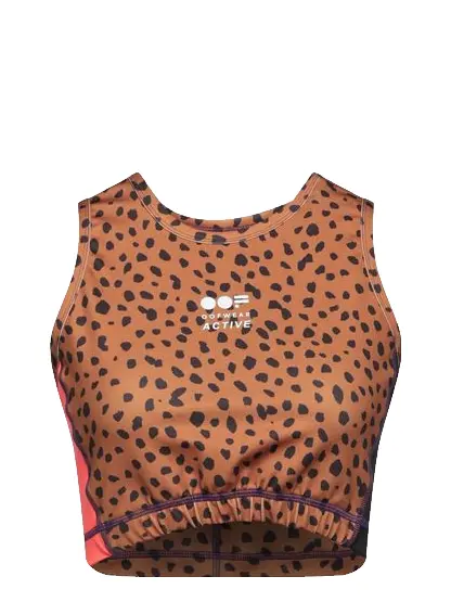 OOF WEAR Oof Crop Top - Beige