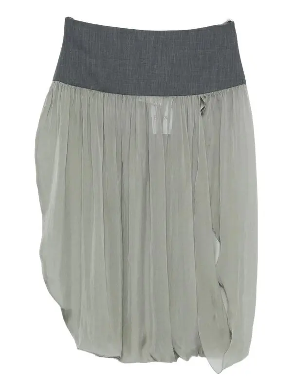 Paloma Wool High-waisted Pleated Skirt - Grey