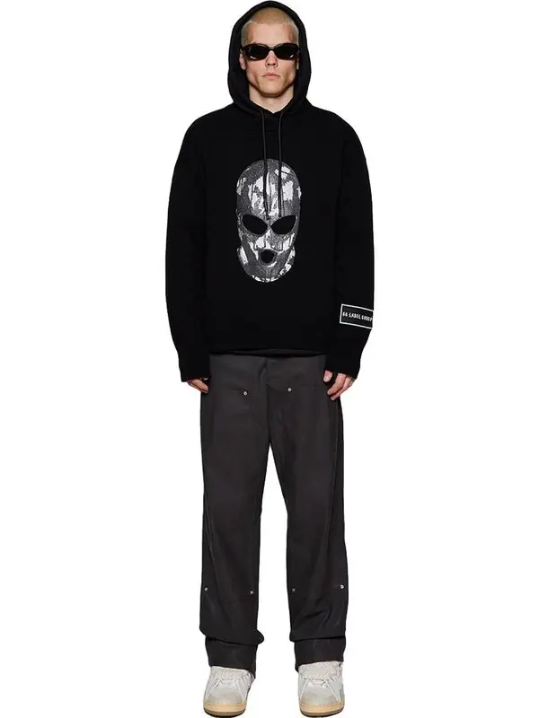 44 LABEL GROUP Bangers Kelvin Crewneck Sweater - Black