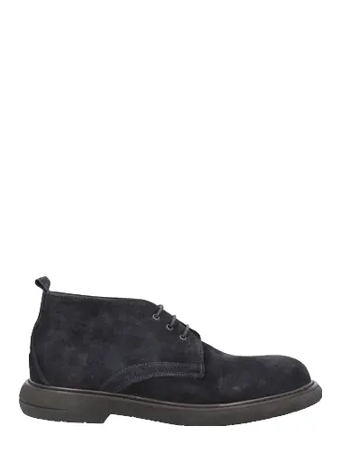 BALDININI Leather Ankle Boots - Blue