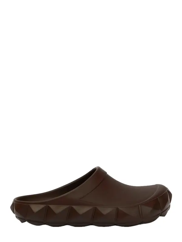 Valentino Garavani Roman Stud Clogs - Brown